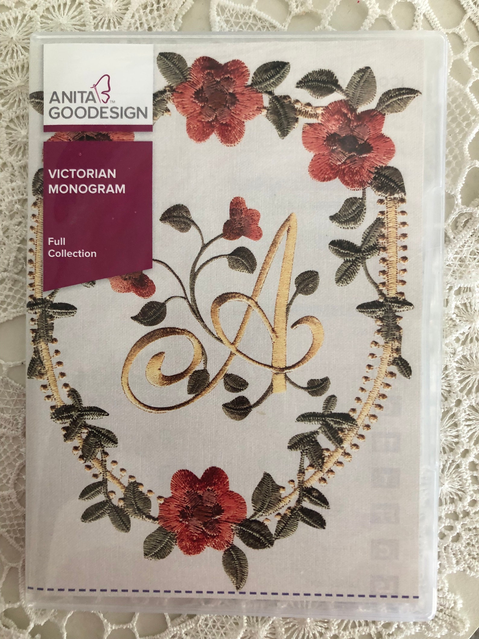 Anita Goodesign Victorian Monogram - Etsy