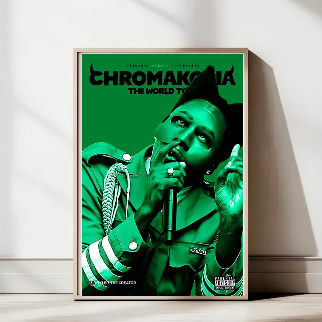 Printable CHROMAKOPIA Tour Poster – Tyler the Creator Digital Download ...