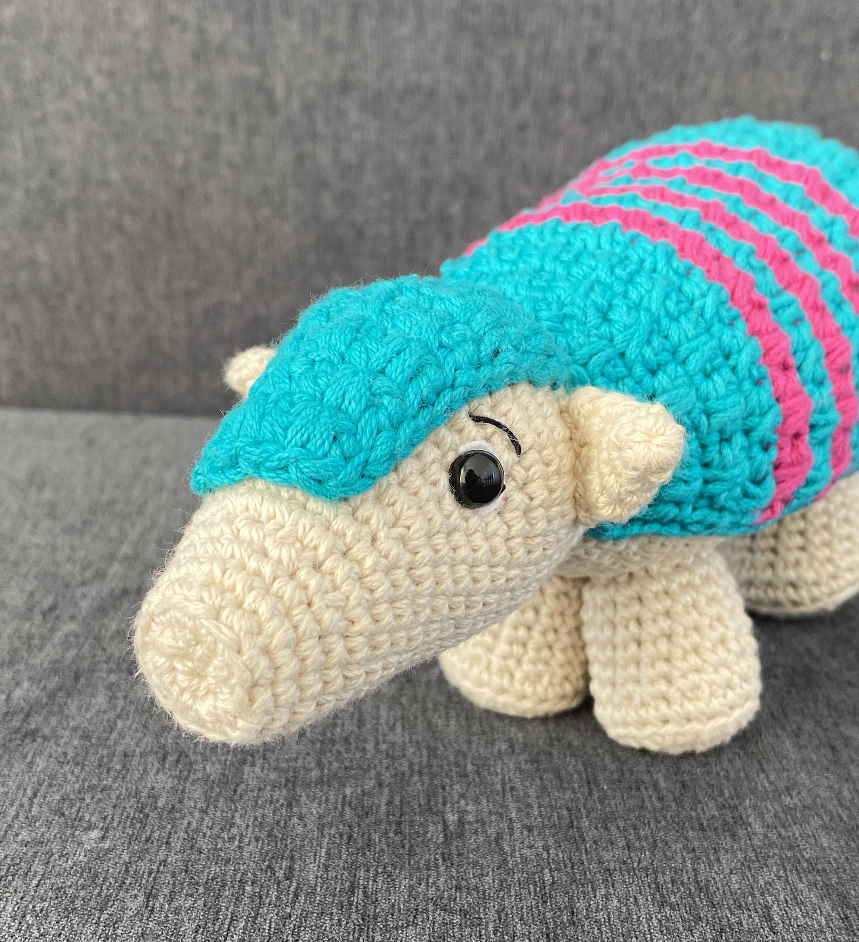 Amigurumi Crochet Giant Armadillo Pattern Patrón Amigurumi - Etsy