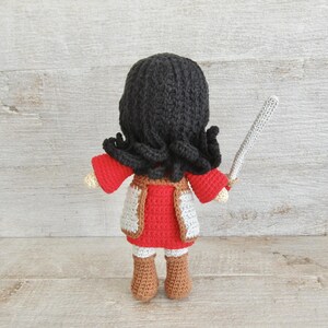 Amigurumi Crochet Mulan Pattern - Patrón Amigurumi Ganchillo Mulan - Etsy