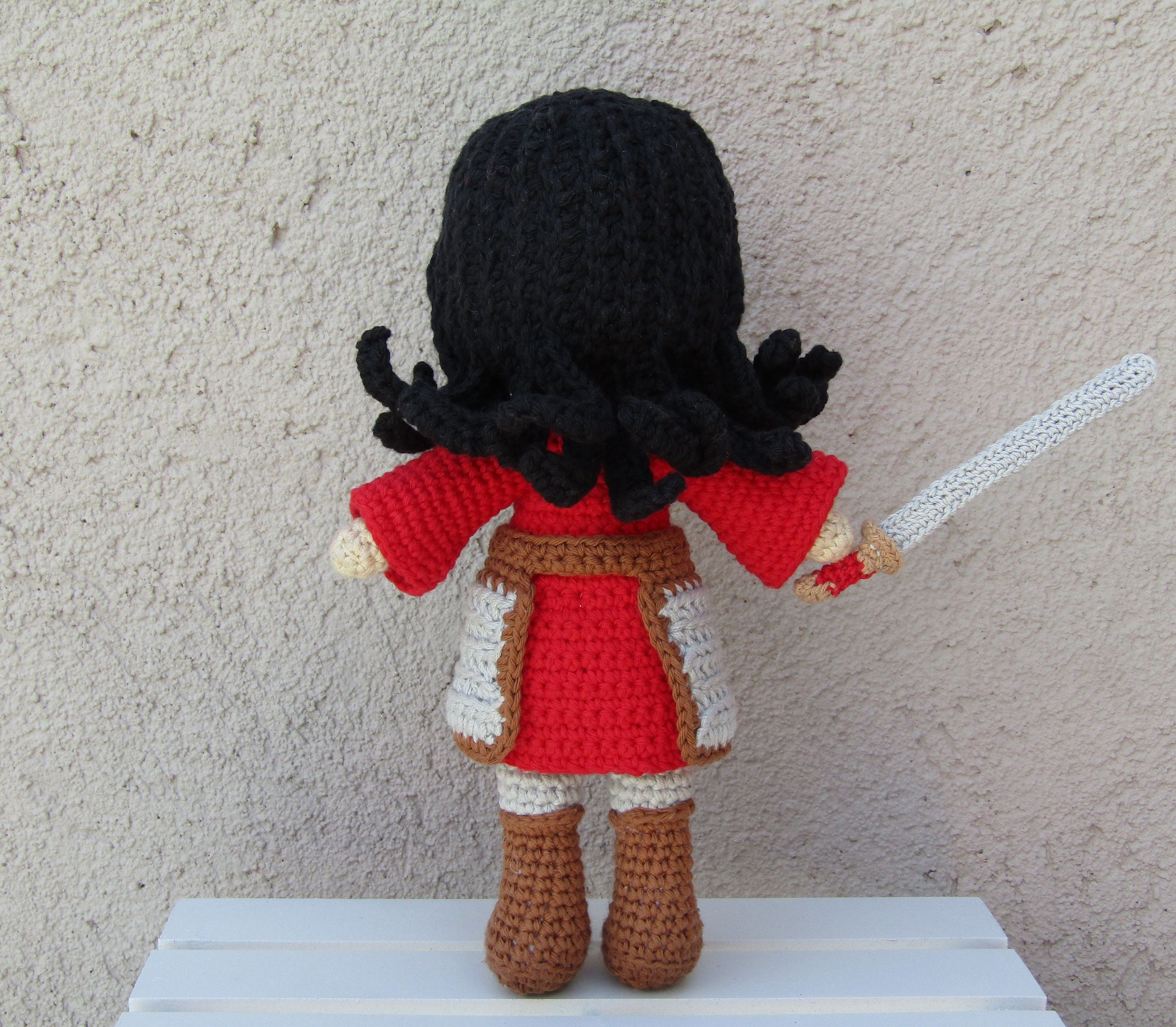 Amigurumi Crochet Mulan Pattern Patrón Amigurumi Ganchillo - Etsy