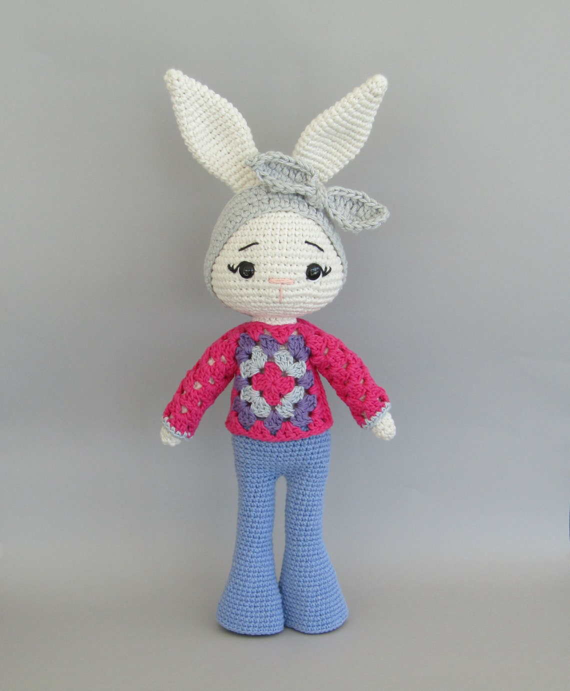 Amigurumi Crochet Vintage Bunny Pattern Patrón Ganchillo - Etsy