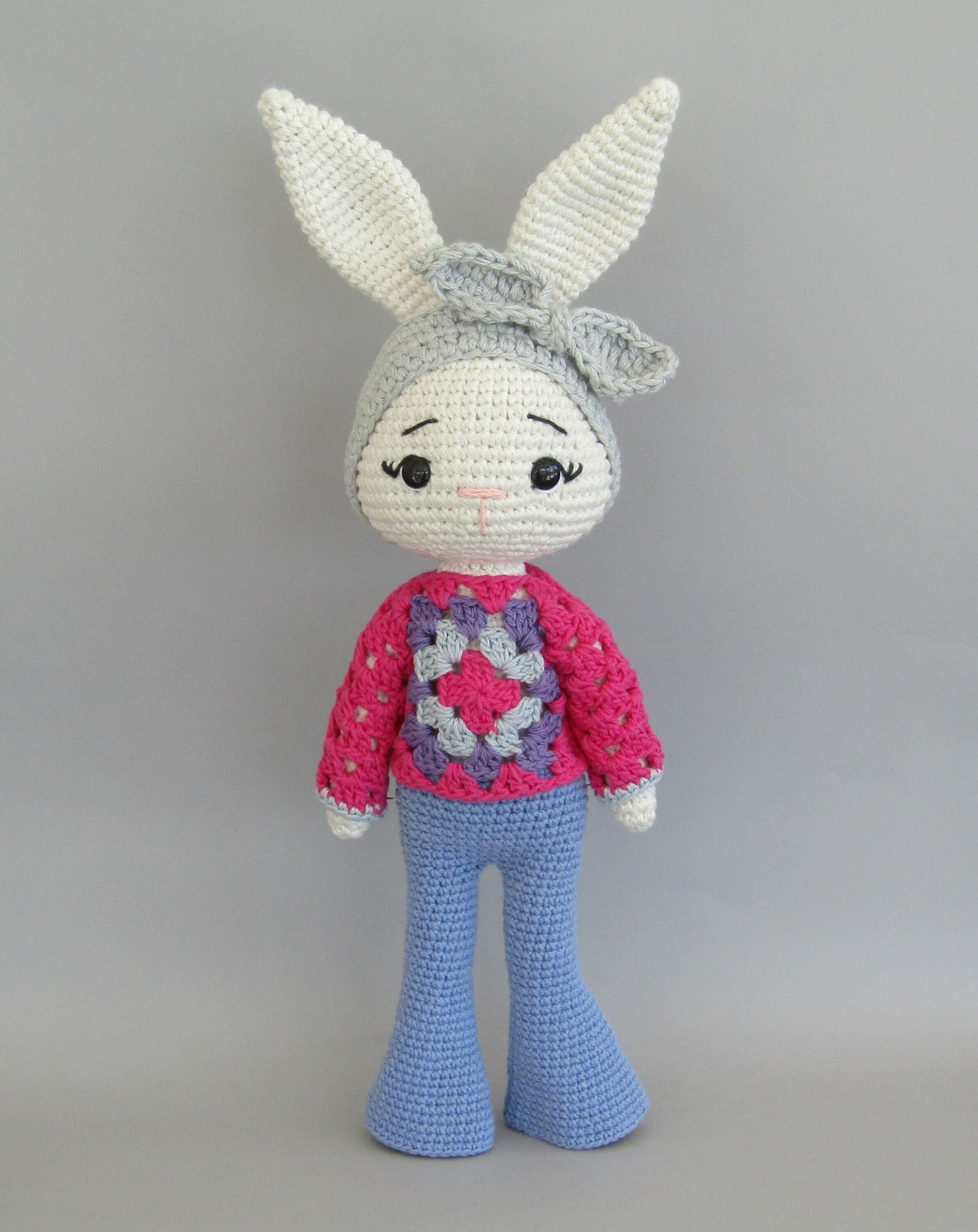 Amigurumi Crochet Vintage Bunny Pattern Patrón Ganchillo - Etsy