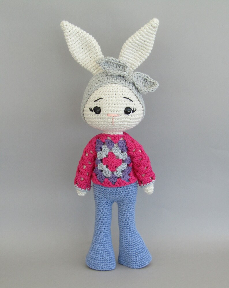 Amigurumi Crochet Vintage Bunny Pattern Patrón Ganchillo - Etsy