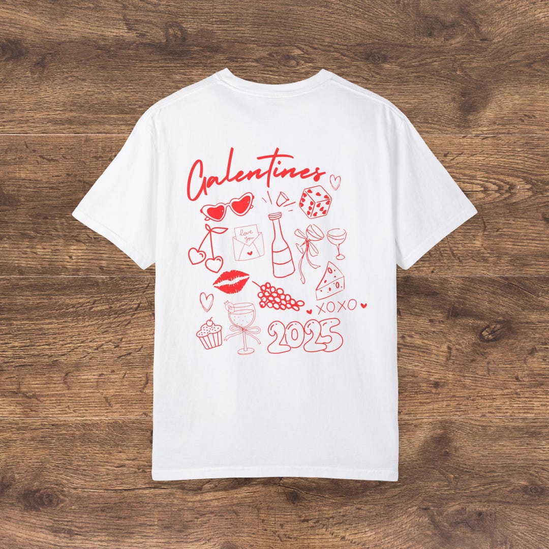 Galentine's Matching Tshirt, Girls Night Shirts, Valentines Besties ...