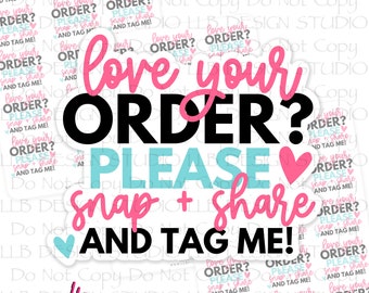 Foiled Thank You for Your Order Sticker, Shop Small, Small Business ...