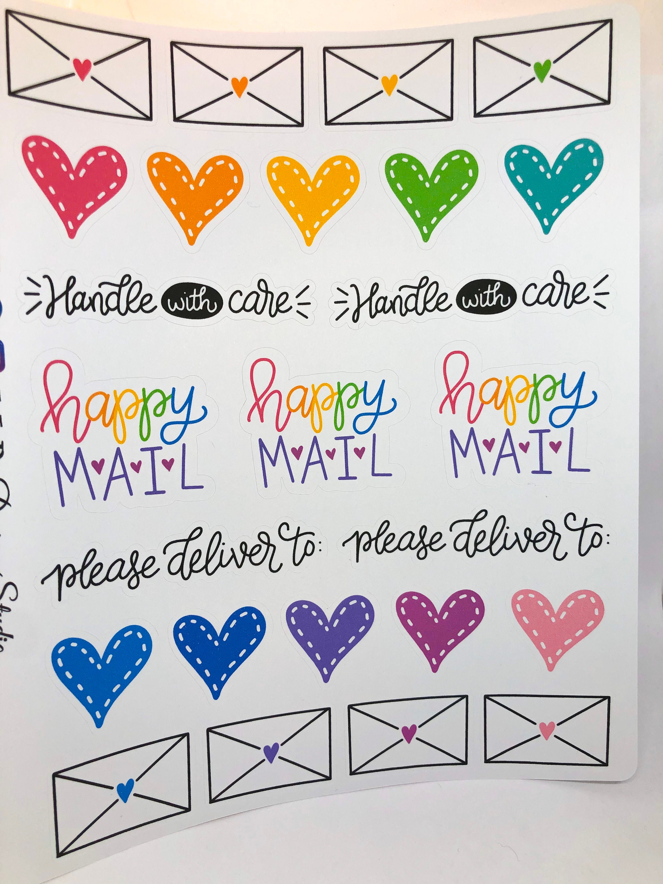 Happy Mail, Handle With Care, Please Deliver To, Small Business ...