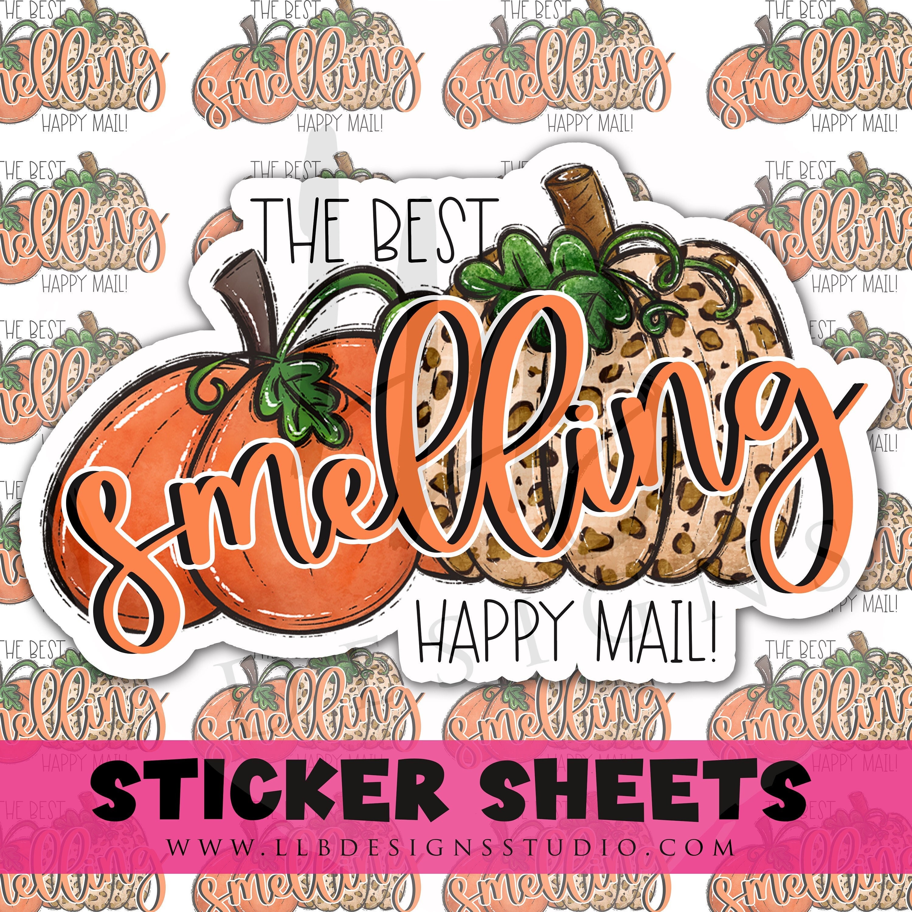 Best Smelling Happy Mail Thank You Sticker Fall Sticker - Etsy