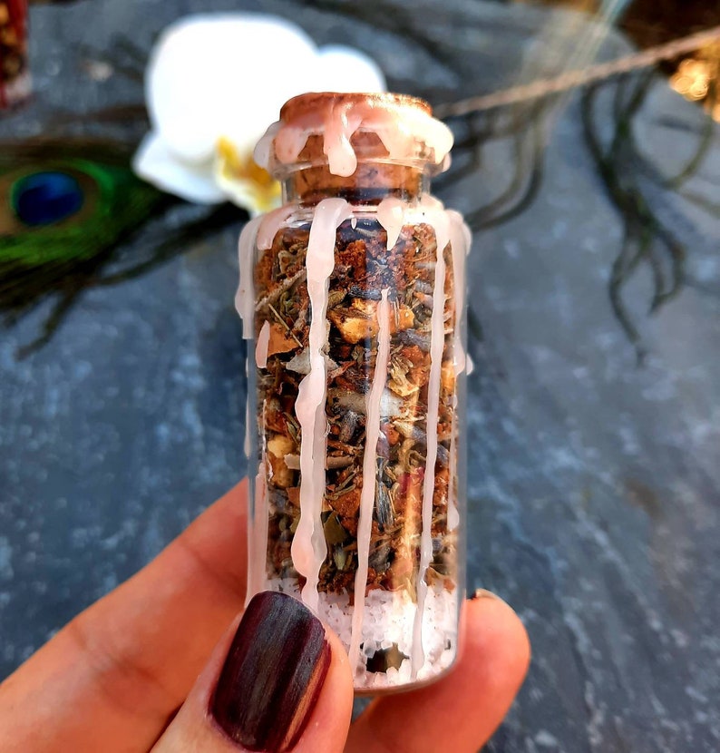 Divine Blessings Spell Jar | Blessing Bottle - Etsy