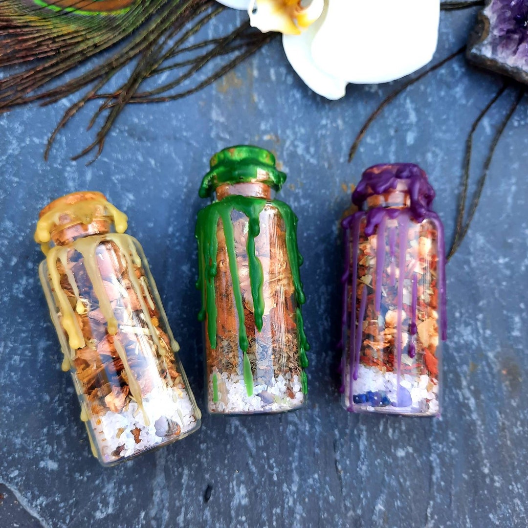 Business Success Spell Jar | Blessing Jar Trio - Etsy