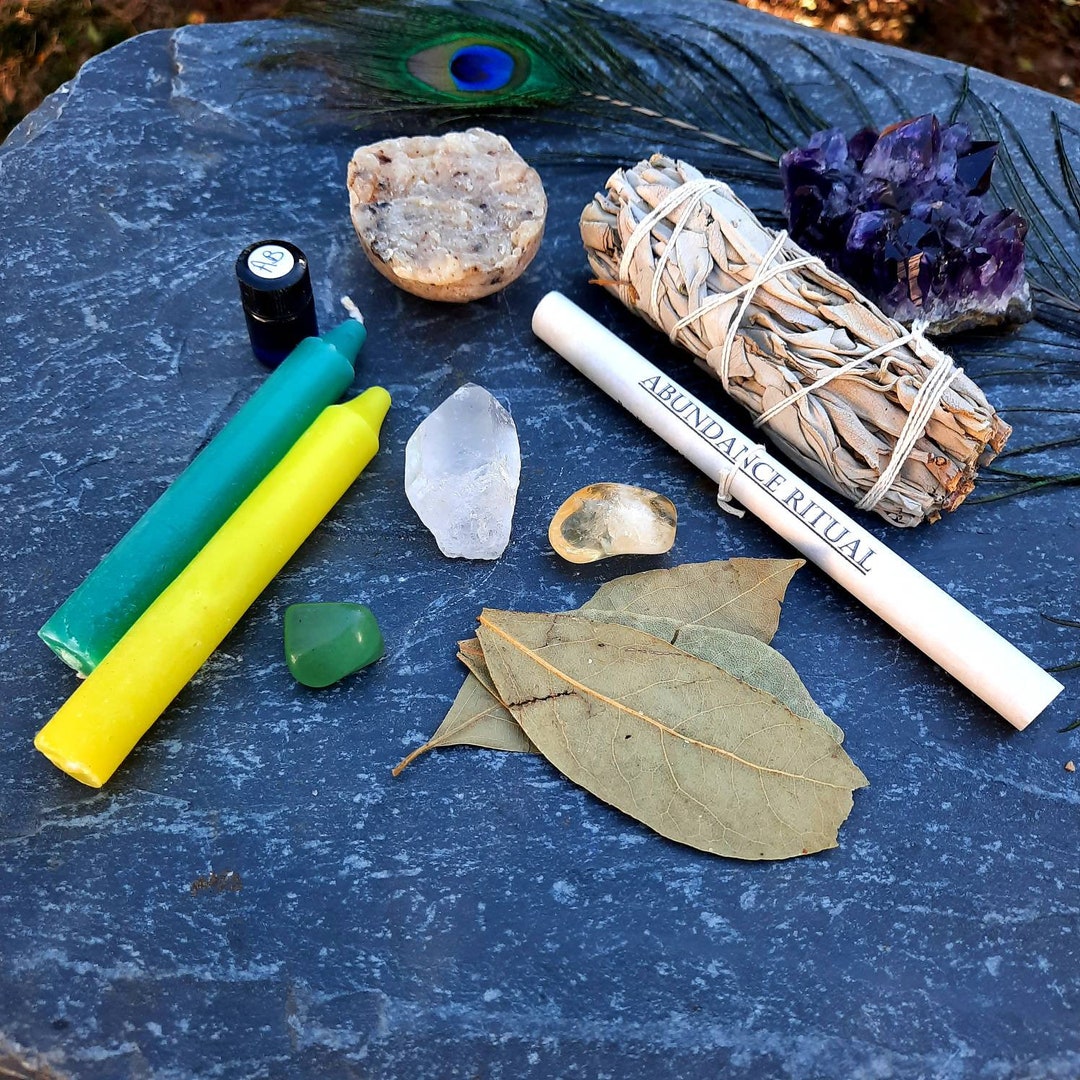 Abundance Ritual Kit | Spell Kit | Intention Kit - Etsy