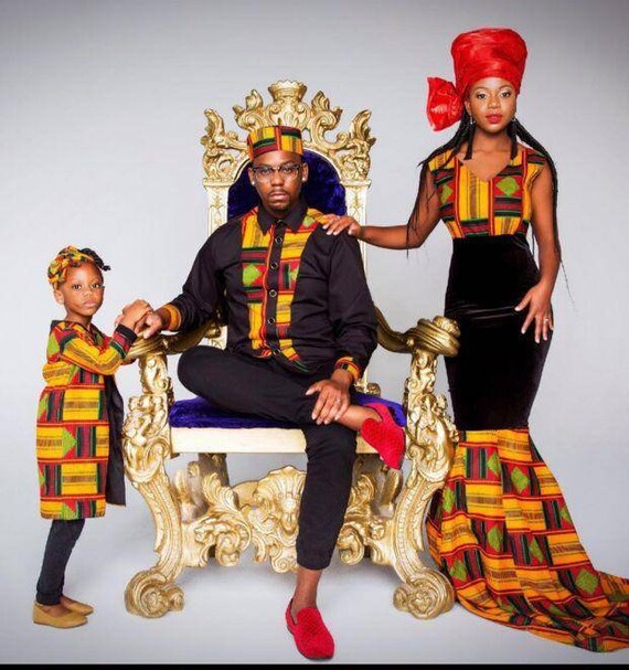 African Family Outfits African Couples Outfits Family - Etsy