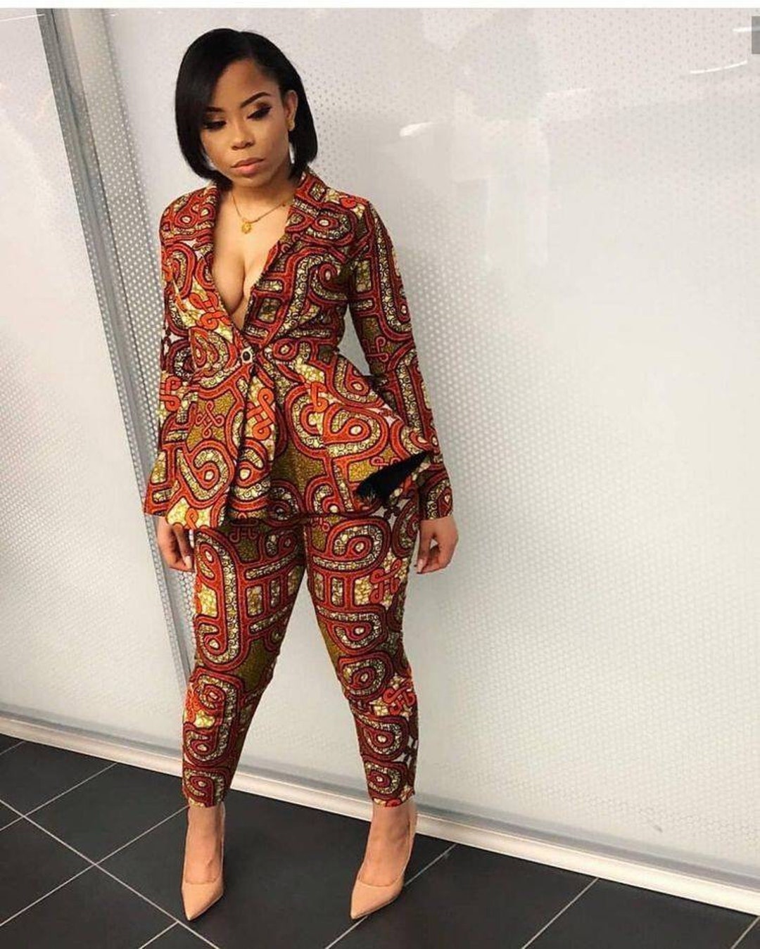 African 2 Piece, Ankara Suit, African Matching Set, African Coord Set ...