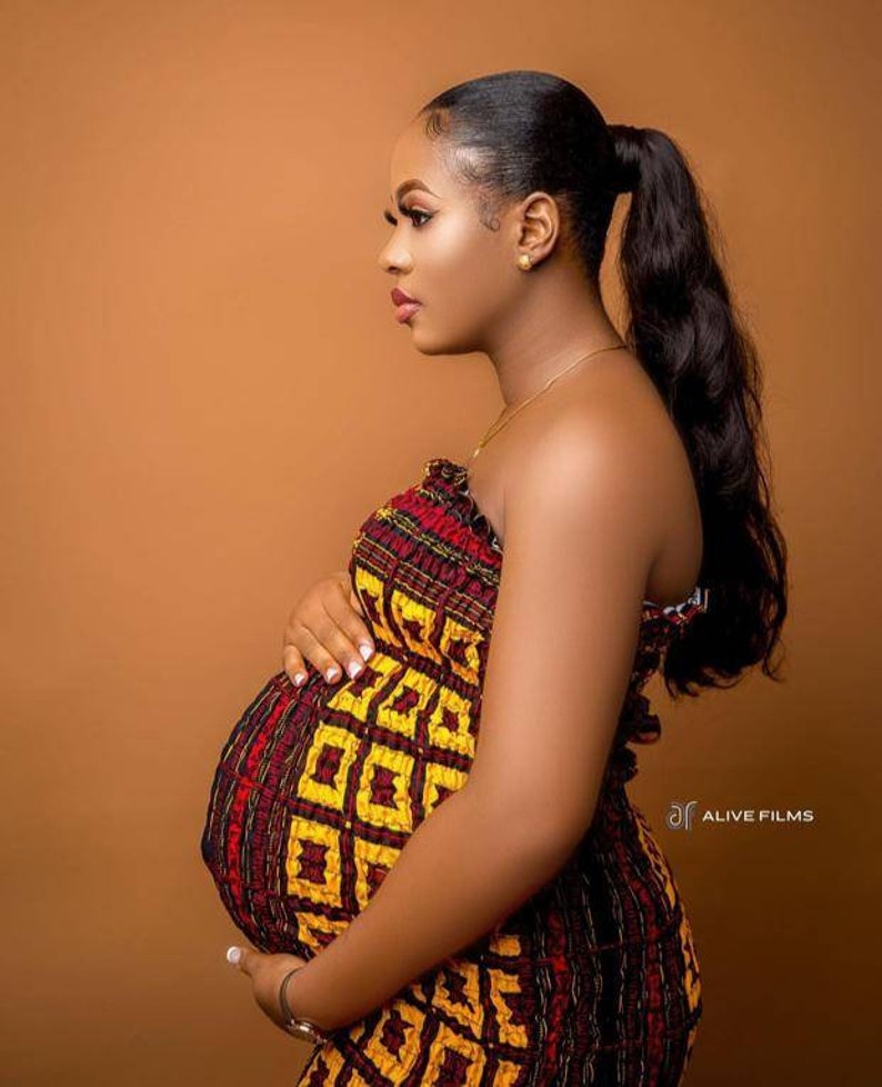 African Couples Maternity Photoshoot Outfit African Maternity - Etsy