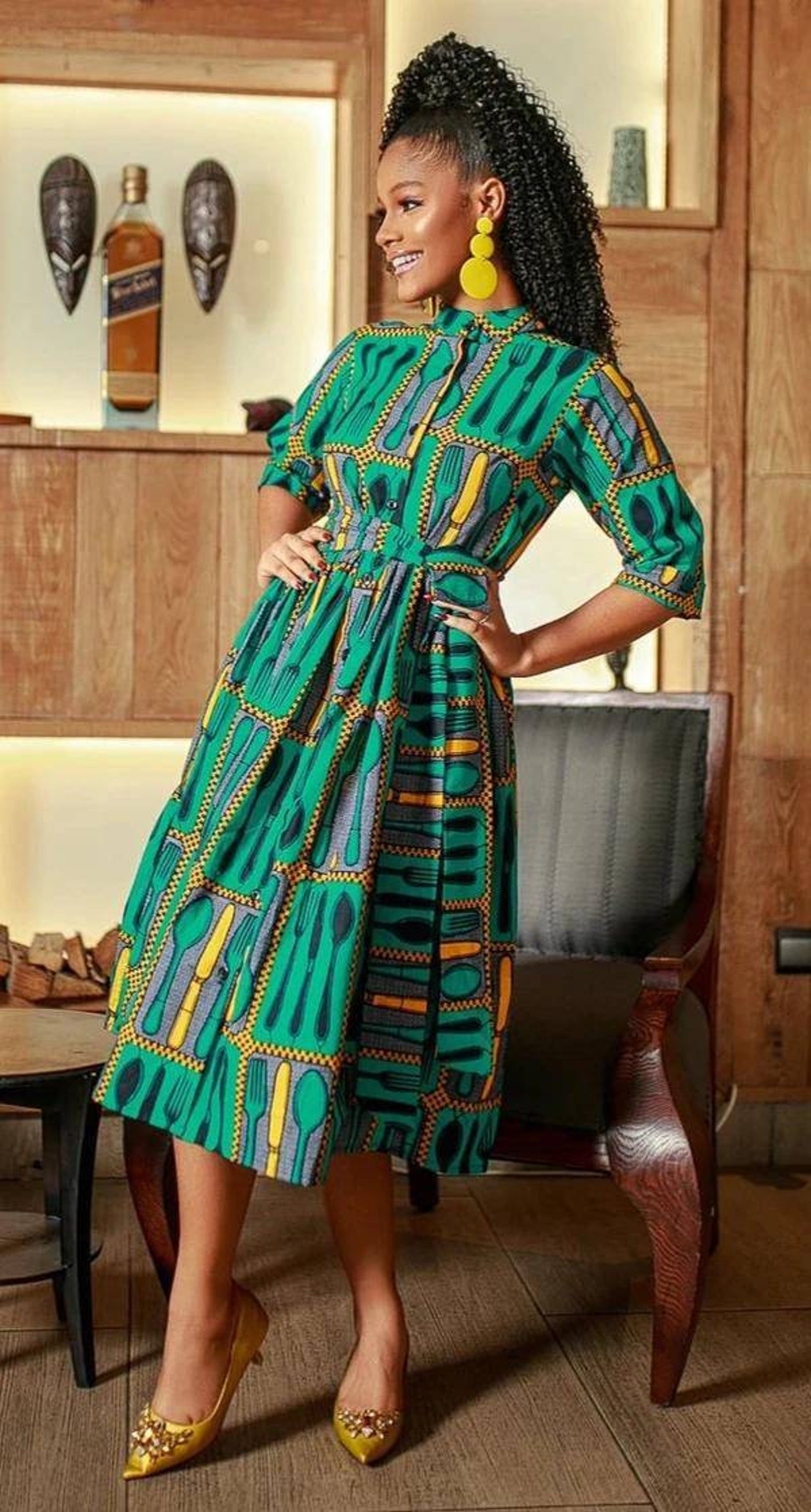 Couple African Matching Outfits Ankara Couple Matching Set - Etsy