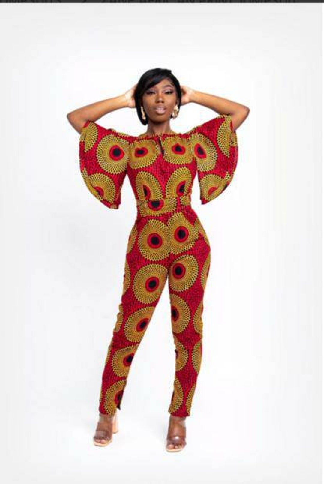 African Jumpsuit, African Print Jumpsuit, Ankara Jumpsuit African Wax ...