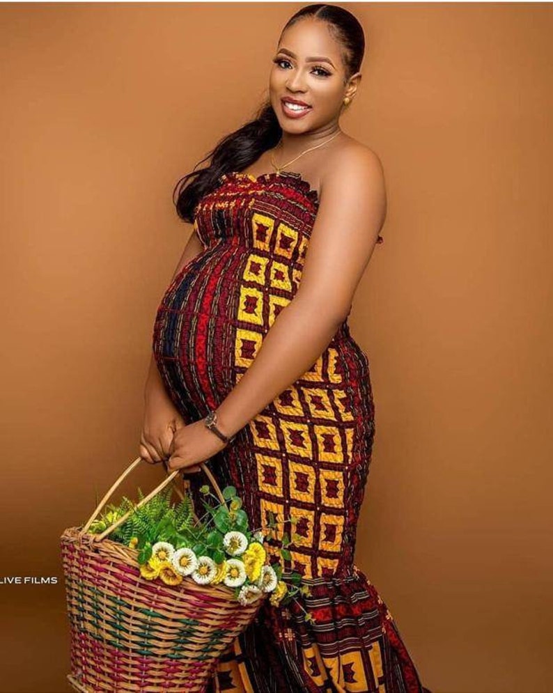 African Couples Maternity Photoshoot Outfit African Maternity - Etsy