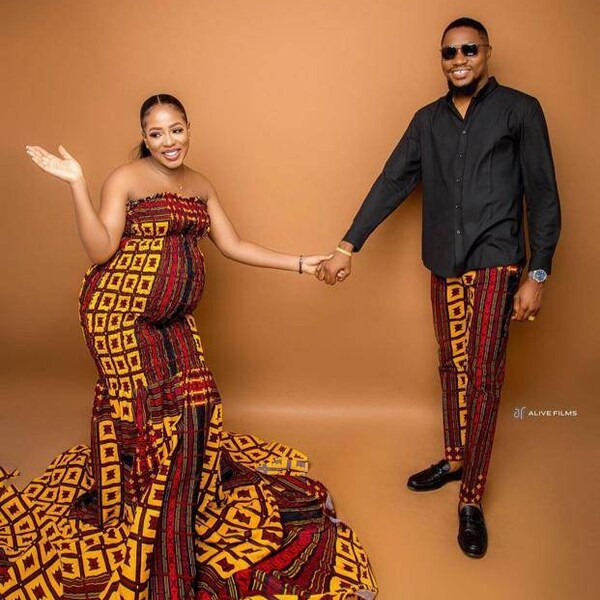 African Maternity Dress - Etsy