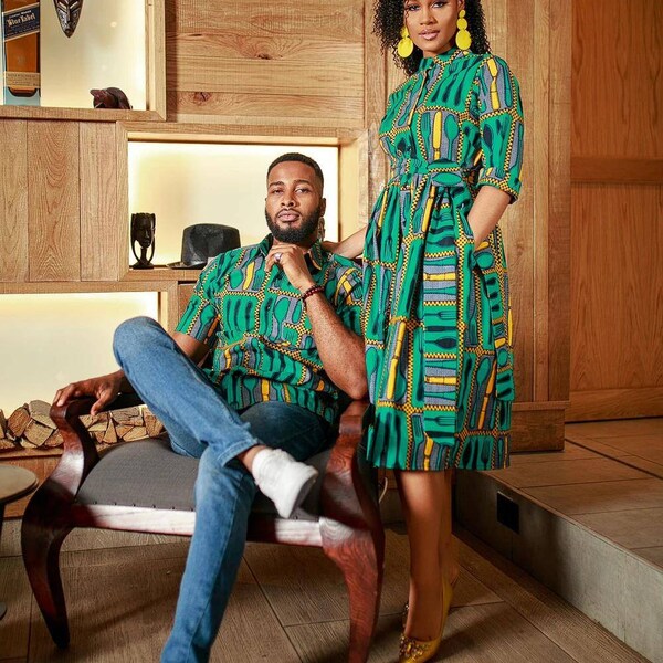 African Matching Outfits - Etsy