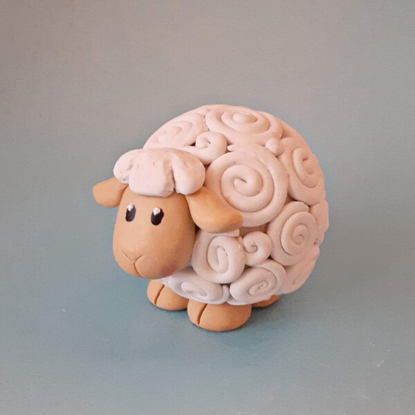 Clay Sheep - Etsy