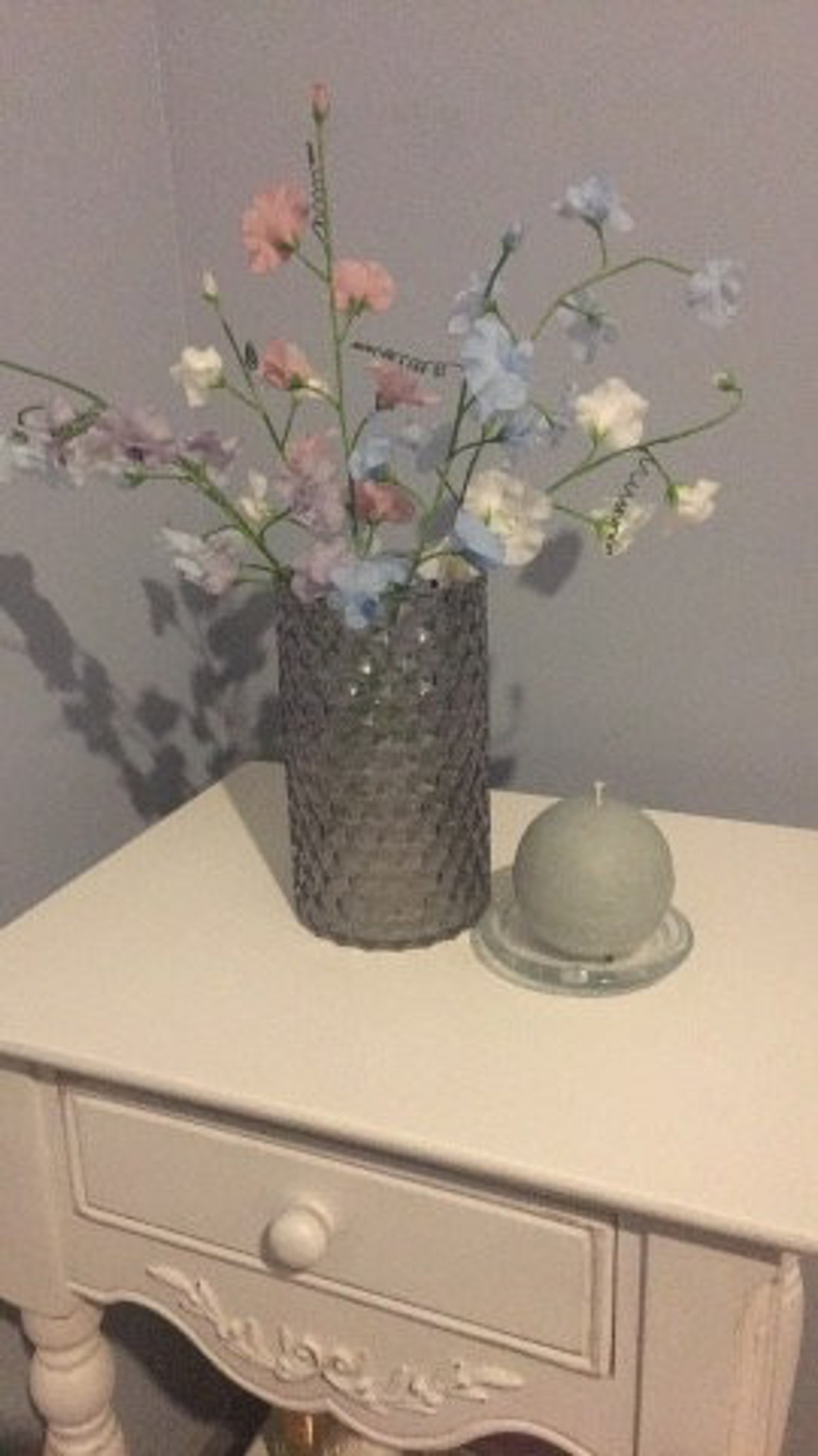 Fragrant Peas-polymer Clay Flower Arrangement-cold - Etsy