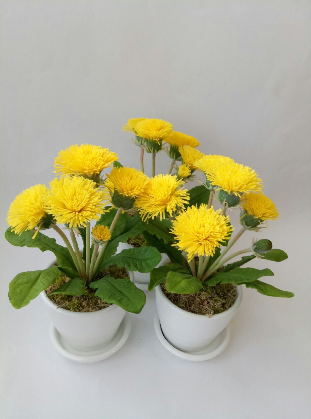 Dandelions-polymer Clay Flowers-mothers Day Gift for Women Gift for Her ...