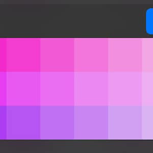 Procreate Color Palette, Purple and Pink Ombré Color Scheme, Sweet ...