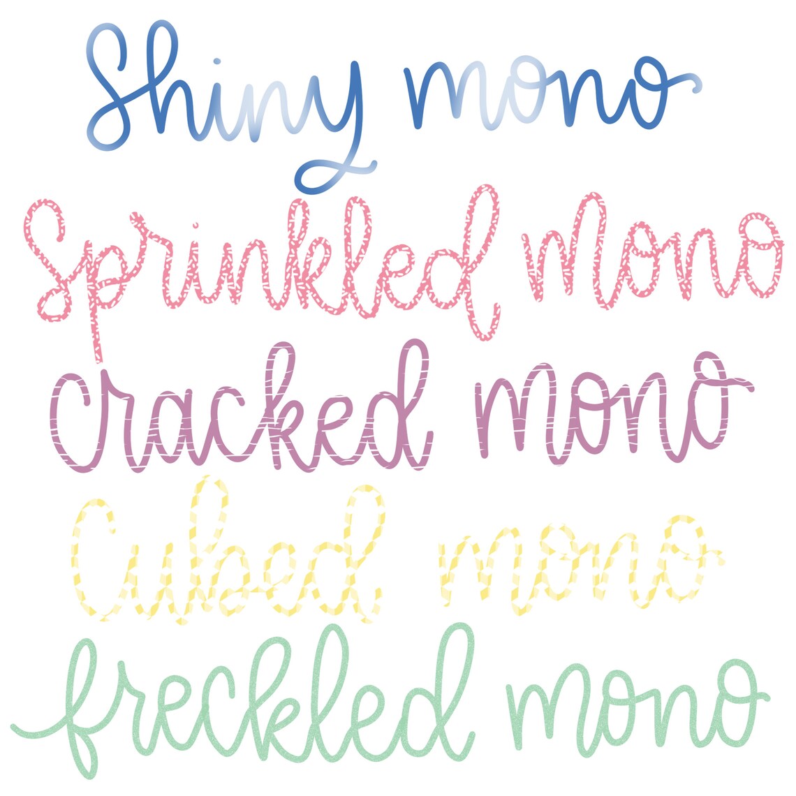 NEW Ultimate Procreate Monoline Lettering Collection set of - Etsy