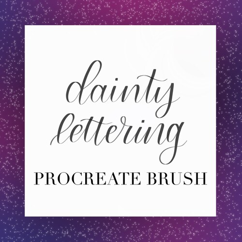 Streaky Brush for Procreate | Etsy