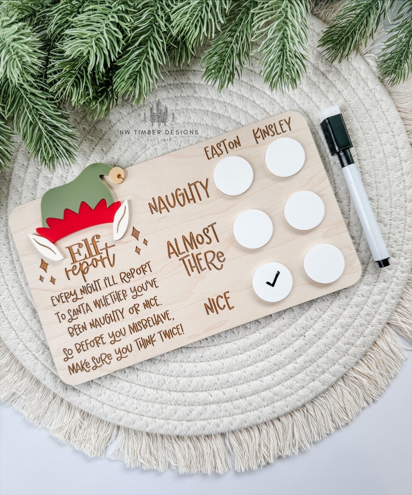 Elf Report Card, Elf Meter, Elf Report Board, Christmas Elf Props - Etsy