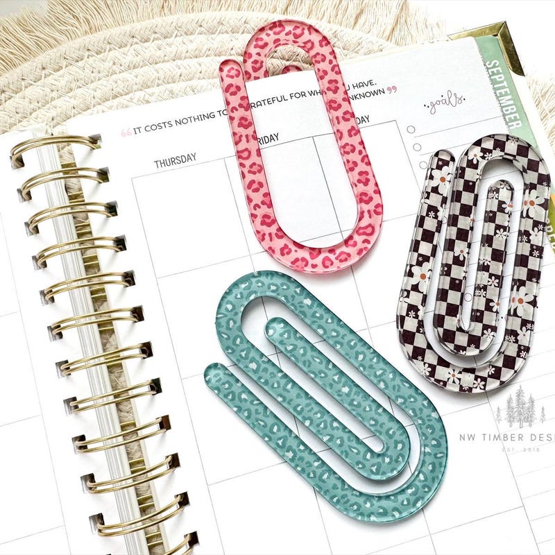 Paperclip Bookmark - Etsy