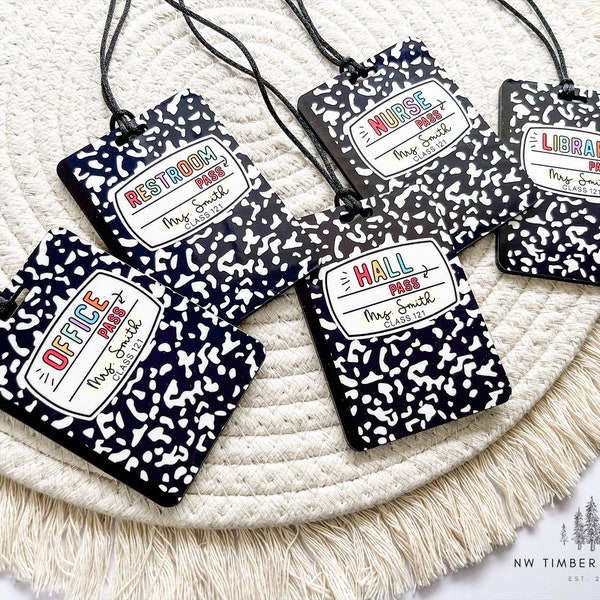 Bathroom Classroom Pass - Etsy