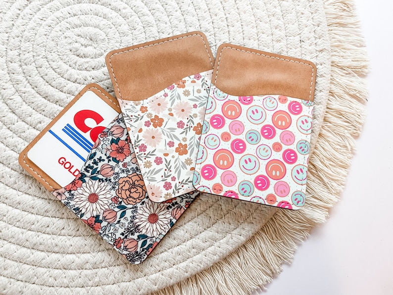 Phone Wallet Card Holder, Adhesive Wallet, Phone Case Wallet, Gifts for ...