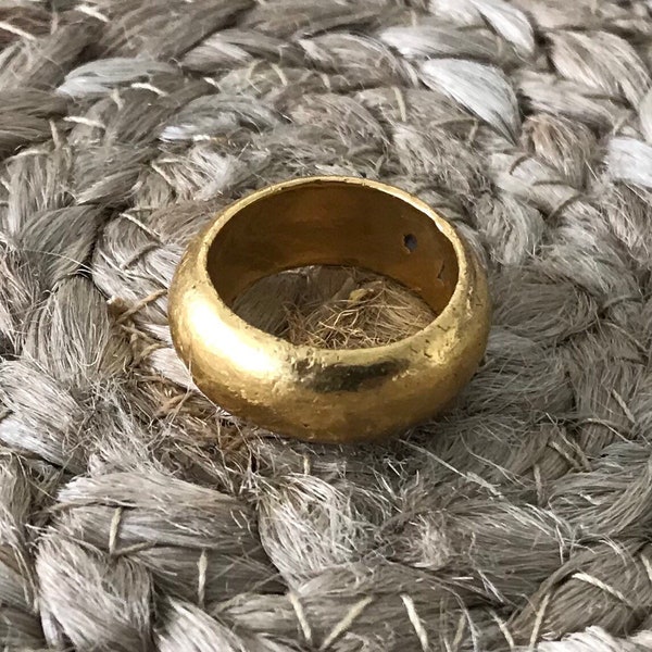 24k Gold Ring - Etsy