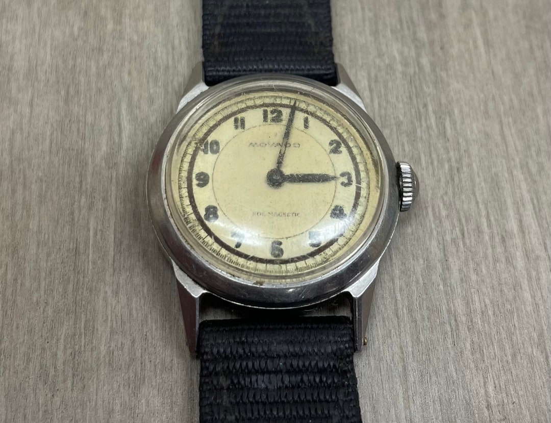 Vintage Movado Military 1940’s FB Wrist Watch Collectible.#200103 Wb ...