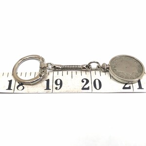 Key Chain With 1902 V Nickle Coin. # 2108 - Etsy