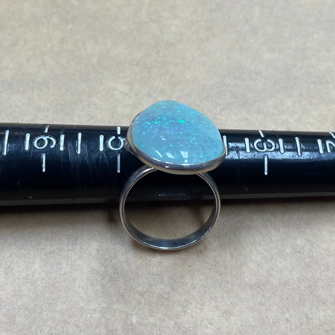Unique Statement Ring Sterling Silver With Unique Gemstone.200345t2 ...