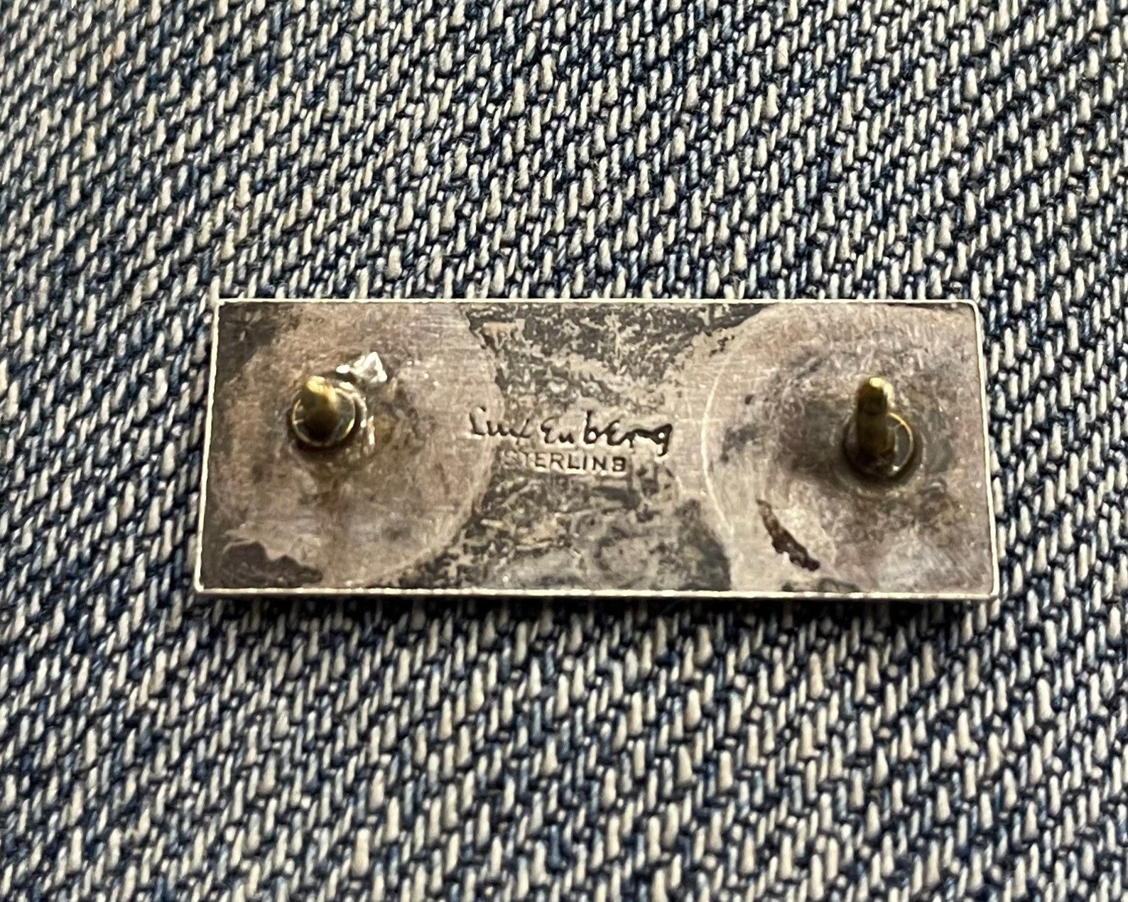 Genuine WW2 Luxenberg Germany Sterling Silver First Lieutenant Insignia ...