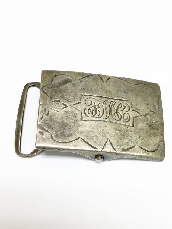 Beautiful Vintage Art Deco Marathon Sterling Silver Belt | Etsy