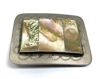 Abalone Belt Buckle - Etsy