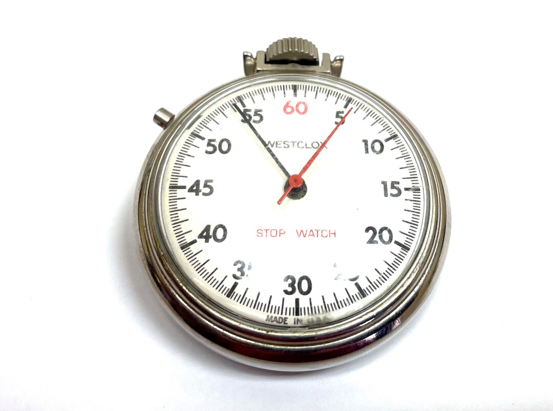 Vintage Westclox Stop Watch/ Pocket Watch Works.200849s.free - Etsy