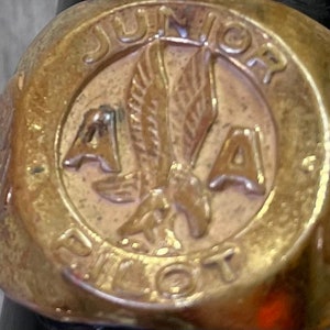 Vintage 1950s American Airlines Junior Pilot Ring - Etsy