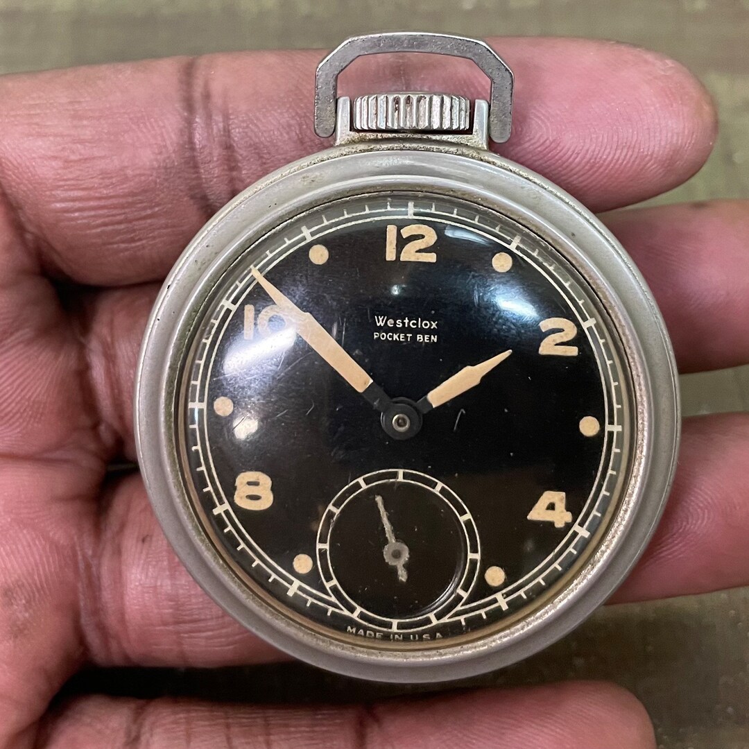 Vintage 1950s Westclox Pocket Ben Pocket Watch.300701s.free - Etsy