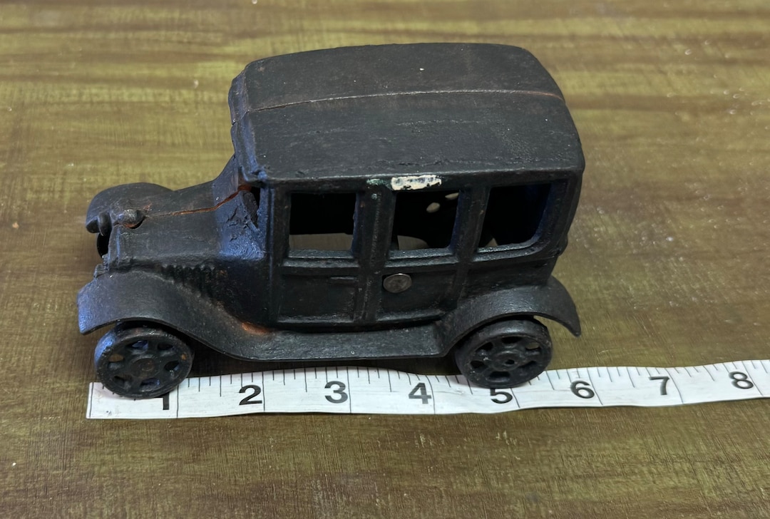 Vintage Old 1928 Ford Model T Cast Iron Toy Car.#1923h.free Shipping ...