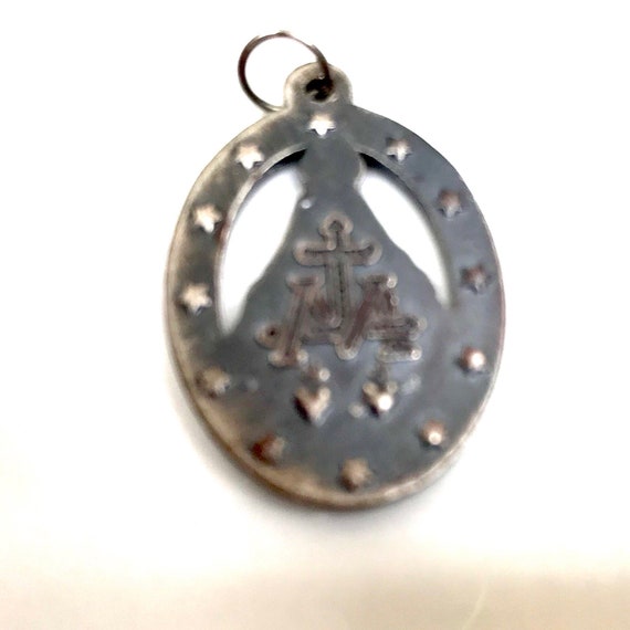 1830-O Mary Without sin pray for us SS Religious Pend… - Gem