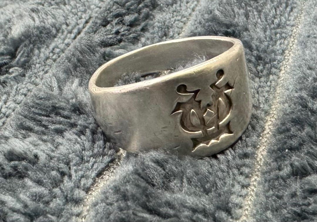 Retired James Avery Alpha Omega Sterling Silver Ring Size 9.5.#017t2 ...