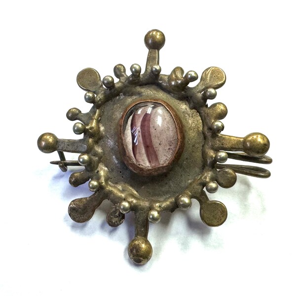 Signed Art Brooch - Etsy