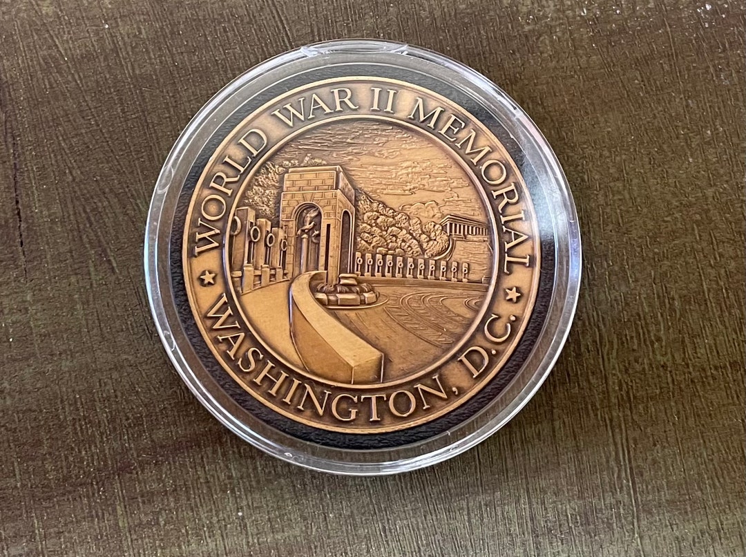 WW2 Washington DC Memorial Coin.#481beb.free Shipping!!! - Etsy