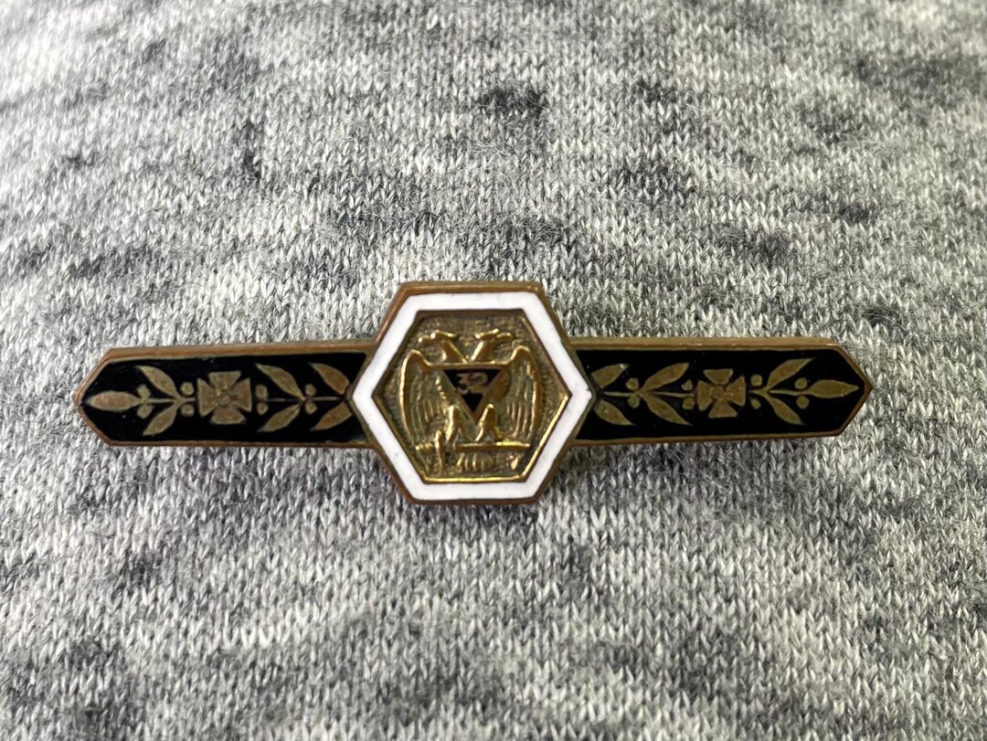 Vintage 32 Degree Masonic Brooch / Pin.#101395. Free Shipping!!! - Etsy