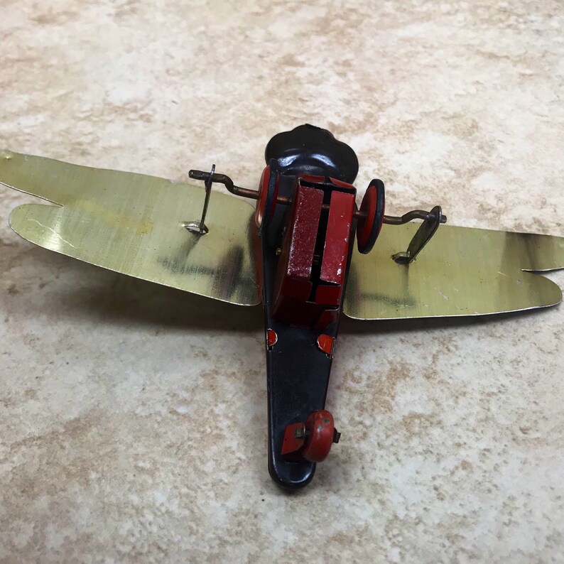 Vintage Rare Japanese Tin Dragonfly Friction Toy. - Etsy